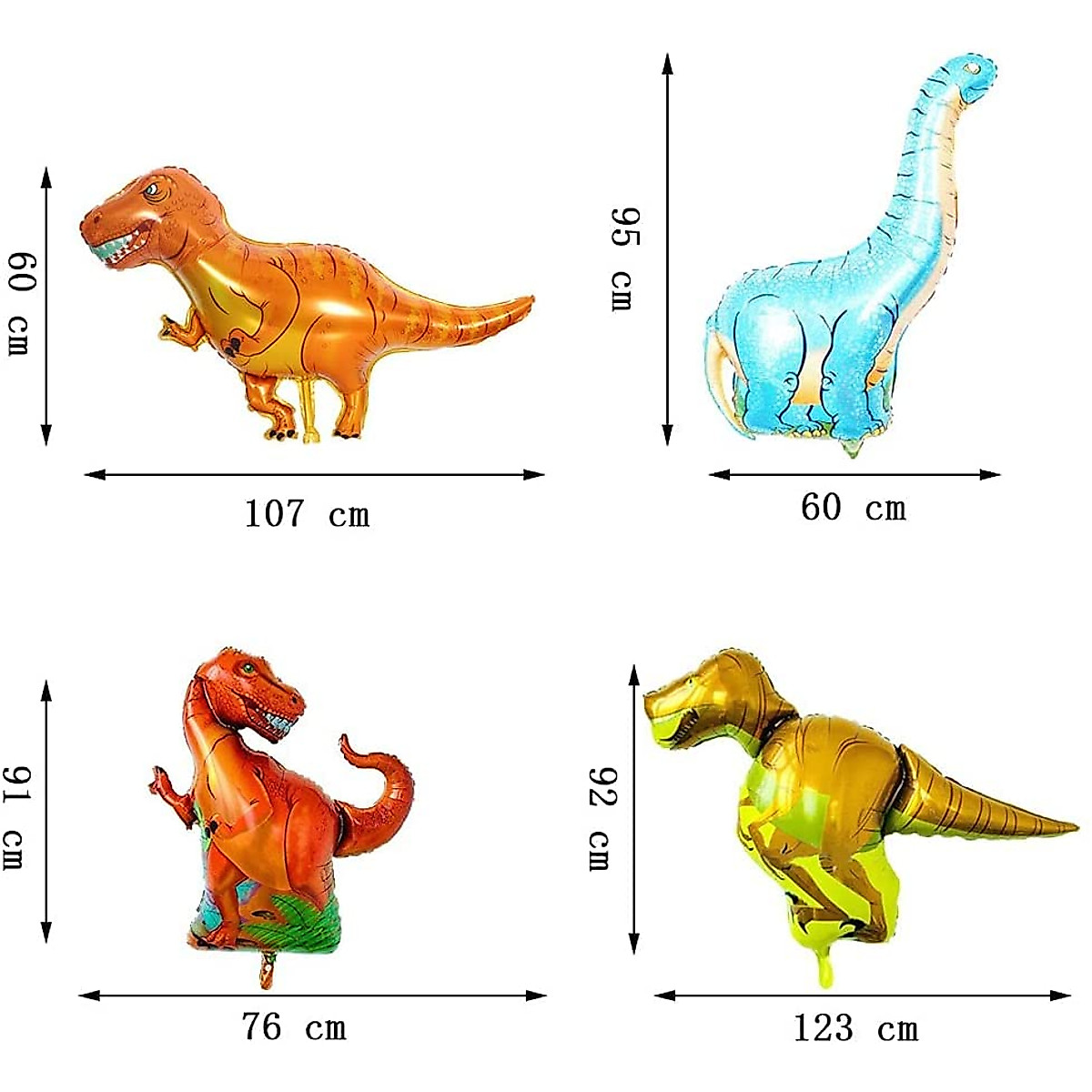 110 pcs Dinosaur Birthday Party Decorations, Ribbon Dot Glue Green Party Decorations Dinosaur Birthday Party Supplies with Happy Birthday Banner Dino Party Decoration for Boys (Gold&Green)