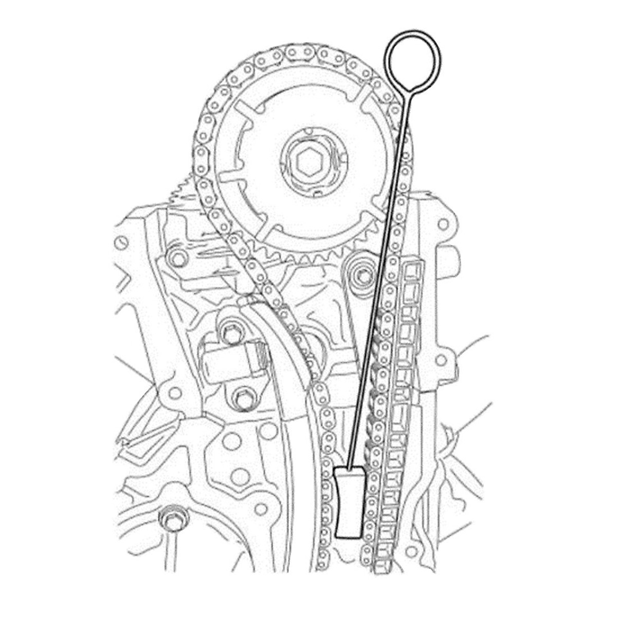 iFJF Cam Phaser Locking Tool and Timing Chain Locking Wedge Tool Cam Tool Complete Set Replacement for 4.6L/5.4L/6.8L 3V Engine Mercury 2005-2014 5.4L 4.6L 3V Engines Navigator Mustang F150