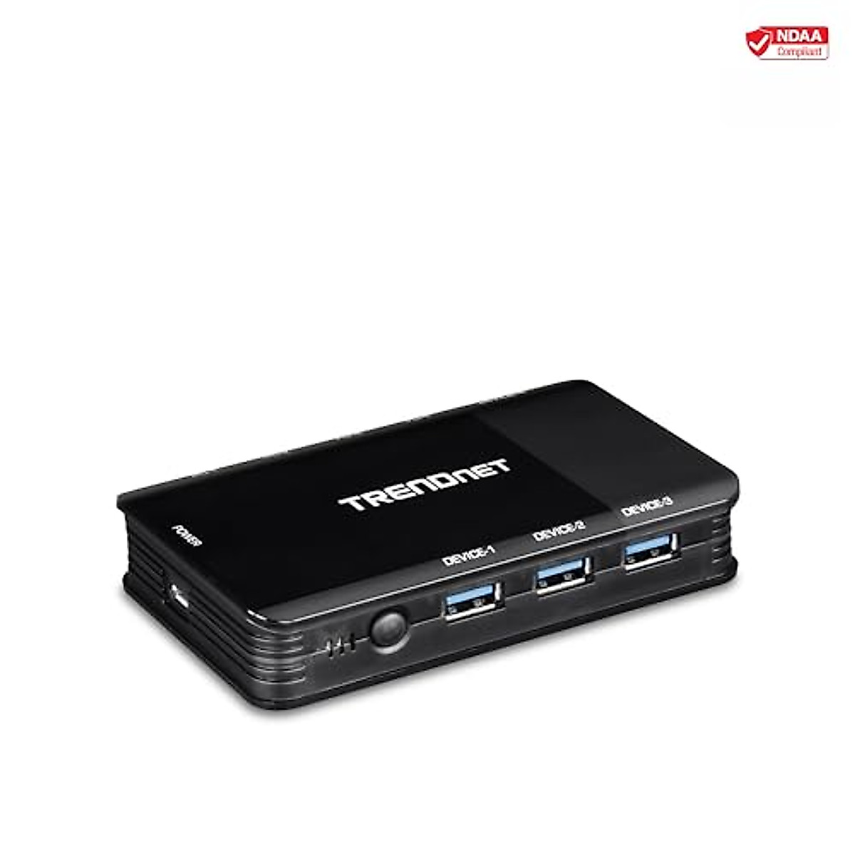 TRENDnet 4-Port USB 3.1 Sharing Switch, TK-U404, 4 x USB 3.1 for Computers, 4 x USB 3.1 for Devices, Flash Drive Sharing, Scanners, Printers, Mouse, Keyboard, Windows & Mac Compatible