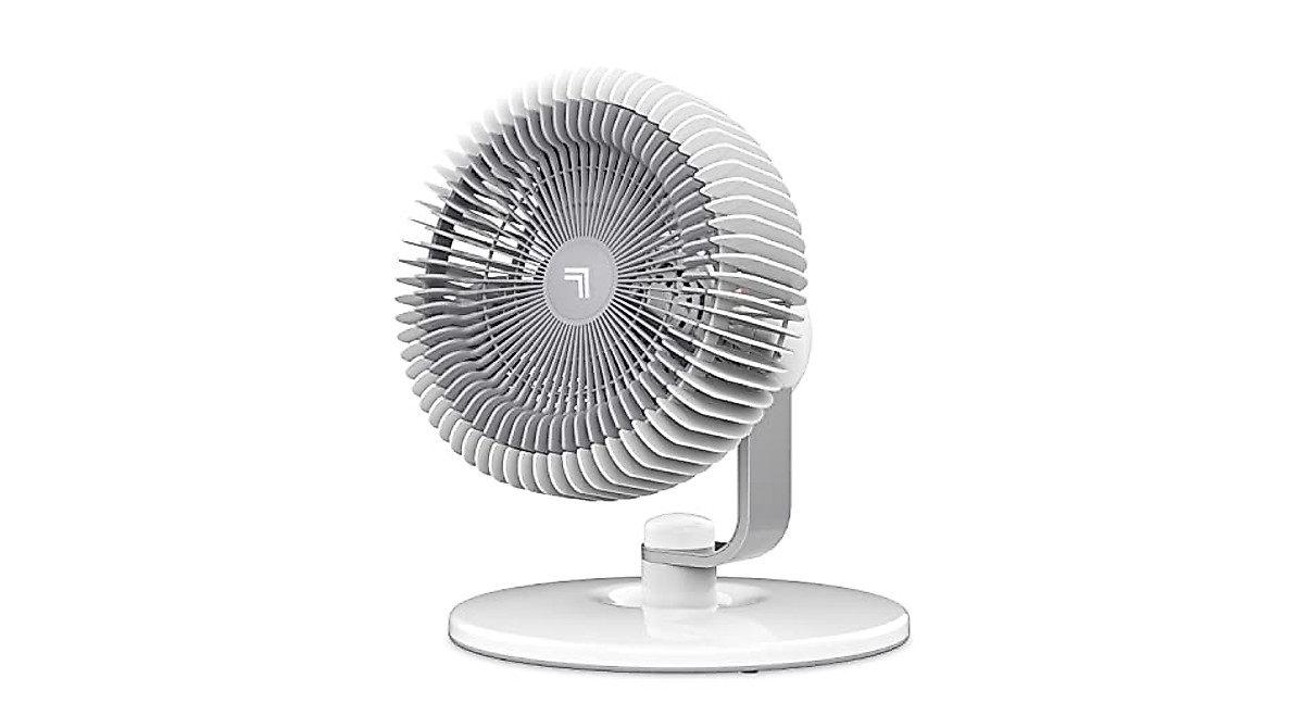 Sharper Image REFRESH 06 Swivel Fan – Quiet, Energy-Efficient Cooling