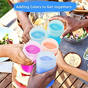 Sublimation Glass Cups with Bamboo Lid and Straw,16oz Gradient Color Can Glasses with Lid and Straw,Cute Glass Cup with Bamboo Lid and Straw,Iced Coffee Cups&Beer Glasses&Soda Drinking Tumbler Gift