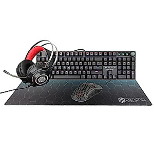HP Elite RGB Gaming Computer | Intel i5 (3.6Ghz Turbo) | GeForce GT 1030 (2GB) GPU | 16GB DDR4 RAM | 500GB SSD + 1TB | 5G-WiFi + Bluetooth | Win 10 Gaming PC w/RGB 4-in-1 Black Gaming Kit (Renewed)