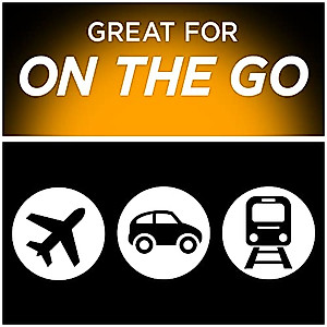 DenTek Floss Picks & Travel Case for On-the-Go, 4 Travel Cases & 12 Floss Picks, 6 Pack