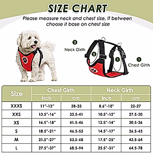 SlowTon Dog Seat Belt Car Harness Set - Adjustable Dog Seatbelt with Carabiner for Most Cars, Breathable Dog Vest Harness Padded with Car Safety Leash for Small Medium Large Dogs Puppy Cats(Red M)
