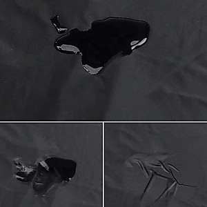 Vagasi 2 Pcs Multifunctional Half Balaclava Neck Gaiter Cycling Fishing Running Black + White