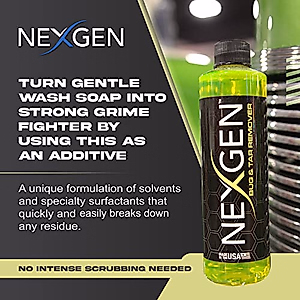 Nexgen Grease and Tar Remover — Ultimate Paintwork Protection — Removes Grease, Bird Droppings, Tar, Dirt, and Grease from Car Exterior (8 oz)