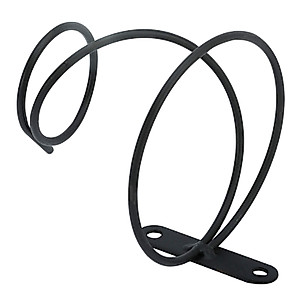 HighFree 10 Pack Wall Mounted Wine Racks, Wine Bottle Display Iron Holder Rack, Hanging Wine Organizer Rack for Beverages/Liquor Bottles Storage (Vertical)