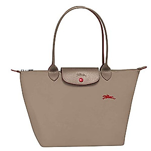 Longchamp Le Pliage Club Large Shoulder Tote (Brown)