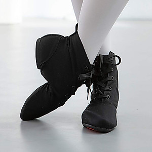 MNSSRN-MM Outdoor Dance Shoes, Simple Non-Slip Soft Bottom, Breathable and Comfortable Canvas, Adult Durable Exercise Shoes, Dance Boots, Latin Dance Shoes,Camel,40