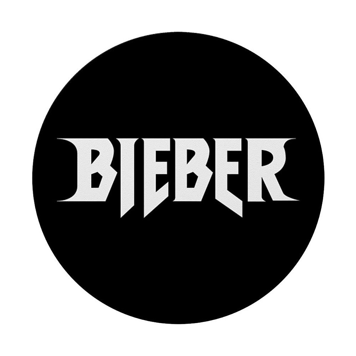 Justin Bieber Black Stand for Smartphones and Tablets PopSockets Standard PopGrip