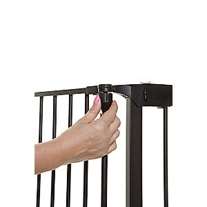 Dreambaby Mayfair Converta & Newport Adapta Baby Safety Gate Extension - 24 inches Wide - Black - Model L2041BB
