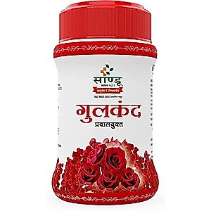 Sandu Gulkand (Pravalyukta) 400 GMS | Nourishing & Body Cooling Ayurvedic Medicine - by easybuy90