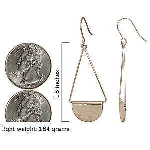 SPUNKYsoul Shield Earring (Small Gold)