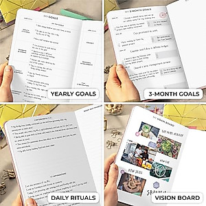 Clever Fox Planner Daily Premium – Undated Daily Planner with Hourly Schedule, Personal Organizer, Productivity Journal, 6 Months (Rose Gold)