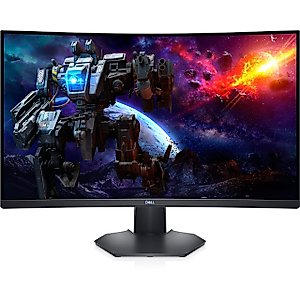 Dell S3222DGM 31.5-inch QHD 2560 x 1440 LED Curved (1800R)165Hz FreeSync Gaming Monitor