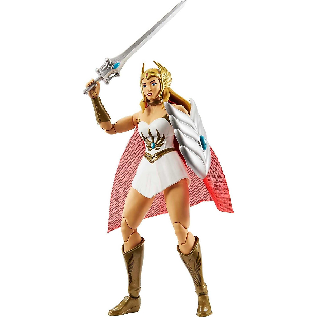 Masters of the Universe Masterverse She-Ra Deluxe Action Figure with Accessories, 7-inch MOTU Collectible Gift
