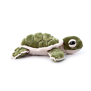 The Petting Zoo, Hatchling Sea Turtle Stuffed Animal, Gifts for Kids, Baby Sea Turtle Plush Toy 12 inches