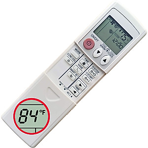 CHOUBENBEN Replacement Mitsubishi Electric Mr Slim Air Conditioner Remote Control U01A05426 MSZ-HM09NA-U1 MSZ-HM12NA-U1 MSZ-HM15NA-U1 MUZ-HM09NA MUZ-HM12NA MUZ-HM15NA