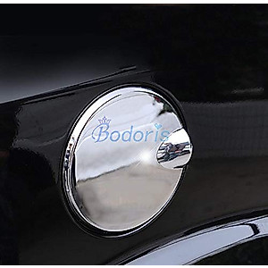 for Dodge Journey JUCV 2009-2018 Silver Color Fuel Tank Cover Gas Oil Box Cap Panel Chrome Car Styling Accessories