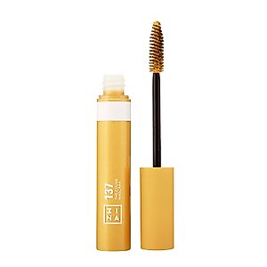 3INA The Color Mascara 890 - Navy Blue Colored Mascara Coats Eyelashes With Fun Color - Washable, Clump Free, Volumizing Mascara in Bold Colors - Colorful Vegan and Cruelty Free Makeup - 0.47 Fl. Oz