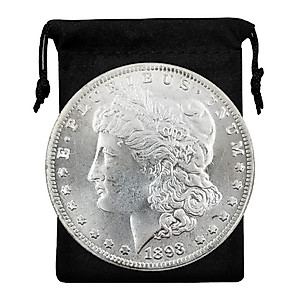 Kocreat Copy 1893-S-Morgan Dollar Plating Silver Coin-Replica U.S Old Original Pre Morgan Souvenir Coin Hobo Coin Lucky Coin Hobby Collection