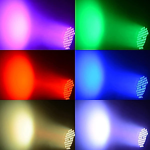 Betopper Strobe Light - Stage Lights Par Lights 54x3W RGB 3-in-1 dj Lights for Parties Professional Disco Backdrop Birthday Dancing Lights for Wedding Bar Yard Room