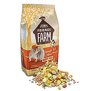 Supreme Tiny Friends Farm Reggie Rat and Mimi Mouse Tasty Mix 2lb