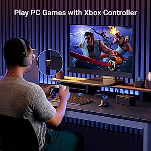 UGREEN Bluetooth Adapter, USB Bluetooth 5.3 Adapter for PC, Wireless Bluetooth Dongle, Plug and Play for Windows 11/10/8.1 Headphone Mouse Keyboard Printer Speaker Xbox PS5 Game Controllers