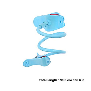 Exceart Baby Feeding Bottle Holder Crib Bottle Holder 360 Degrees Baby Bottle Rack for Home Ice Blue