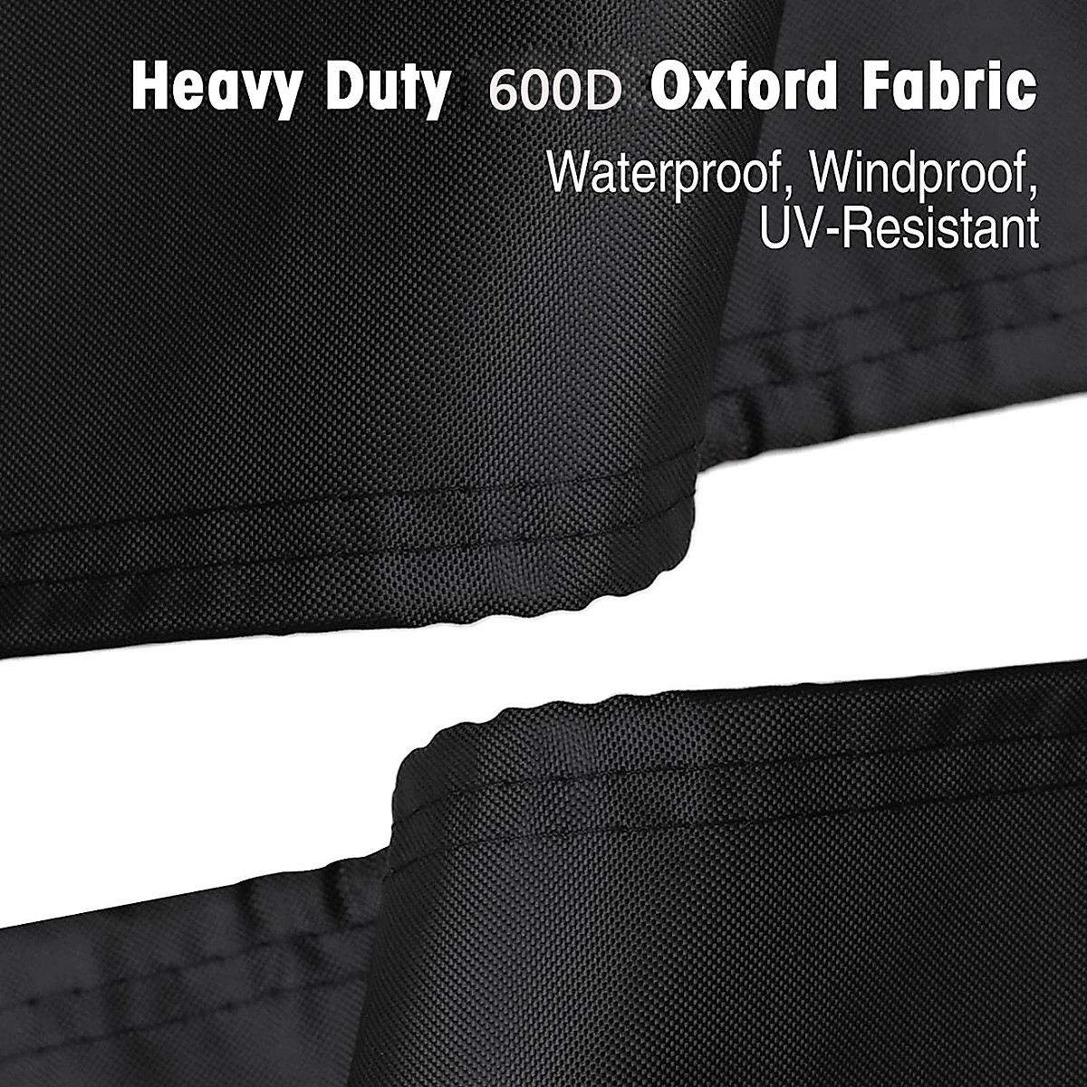 AZKDCL Outdoor Furniture Covers Waterproof Table Rectangle 130L x 102W x 28H inches Patio Furniture Cover Waterproof Outdoor Sectional Sofa Set Covers, 600D Heavy Duty Outdoor Patio Furniture Covers