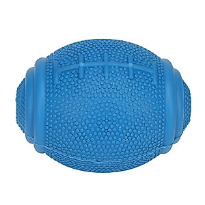 Zerodis Dog Chew Toy, Rugby Shape Dog Interactive Toy Dog Squeaky Rugby Toys Pet Interactive Ball Toy Pet Puzzle Toys for Aggressive Chewers