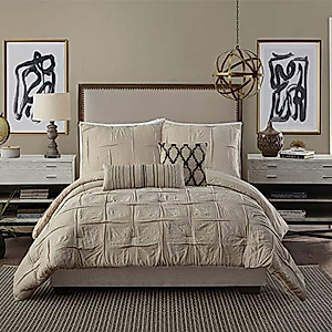 Ayesha Curry Natural Instincts Double Cloth Decorative Pillow, Stripe 12 x 26 in, Linen