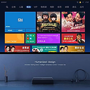 Kaya Projector, Xiaomi 1S 4K Projector MJJGTYDS04FM | Ultra Short Throw | ALPD 3.0 | Android 3D Home Cinema Projector - Updated Version
