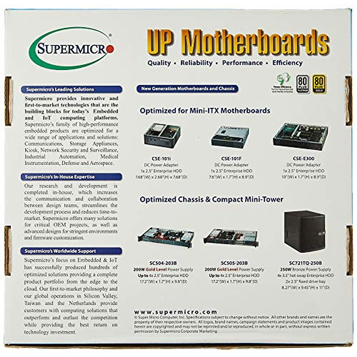 Supermicro A2SDi-4C-HLN4F - Motherboard - Mini ITX - Intel Atom C3558