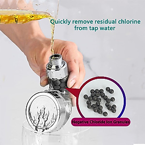 Shower Head Sink- Sink Hose Sprayer Attachment for Faucet- Bathroom-Utility-Bathtub- Shower Head Attachable Nozzle , Swivel Aerator w/10FT Extra Long Retractable Hose,No Drilling Support