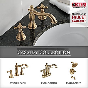 DELTA Cassidy-Towel Hook, Champagne Bronze, Bathroom Accessories, 79735-CZ 4.250;L x 2.650W x 6.125H Inches