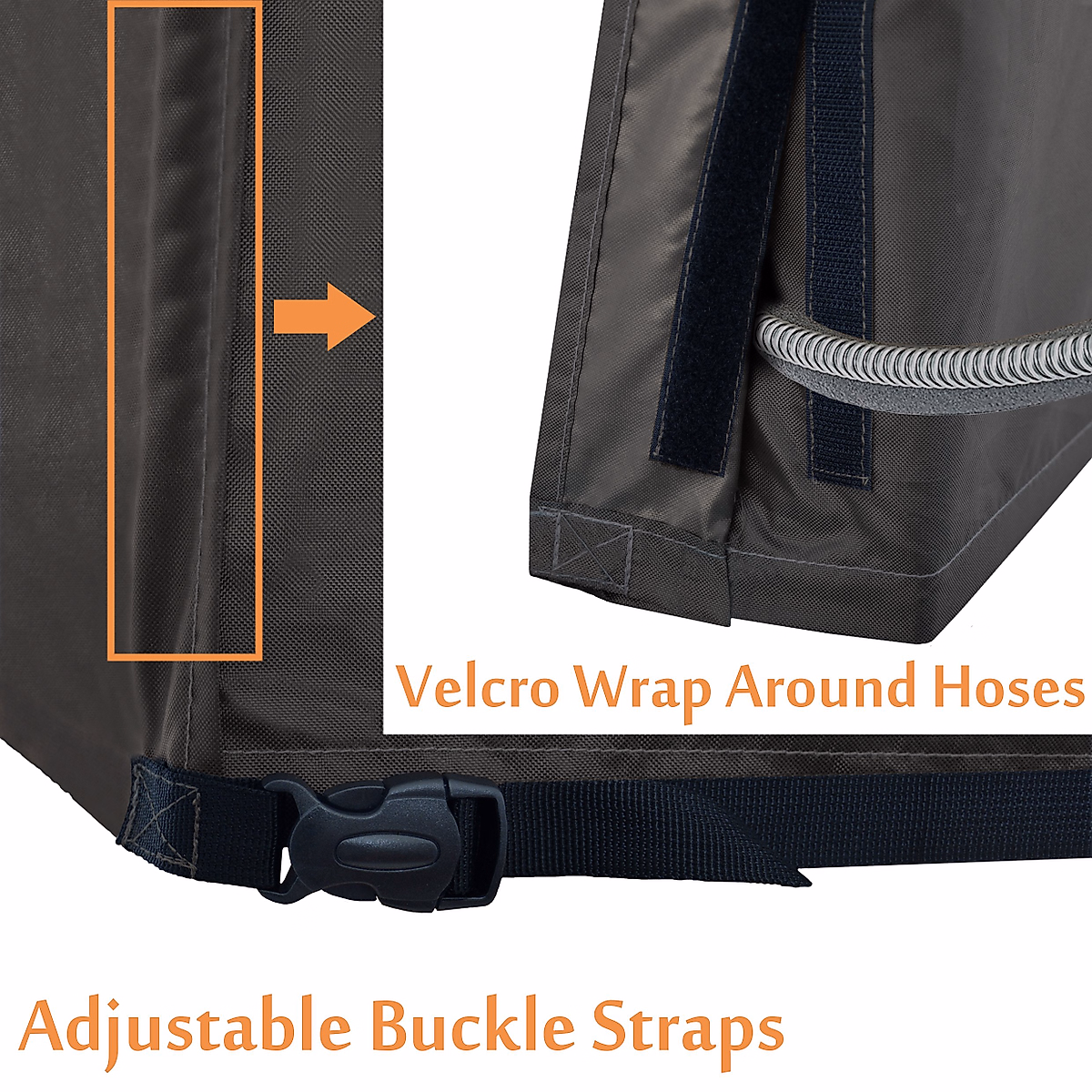 Jeacent Air Conditioner Covers for Outside Units Central AC Covers 24x24x30 inches