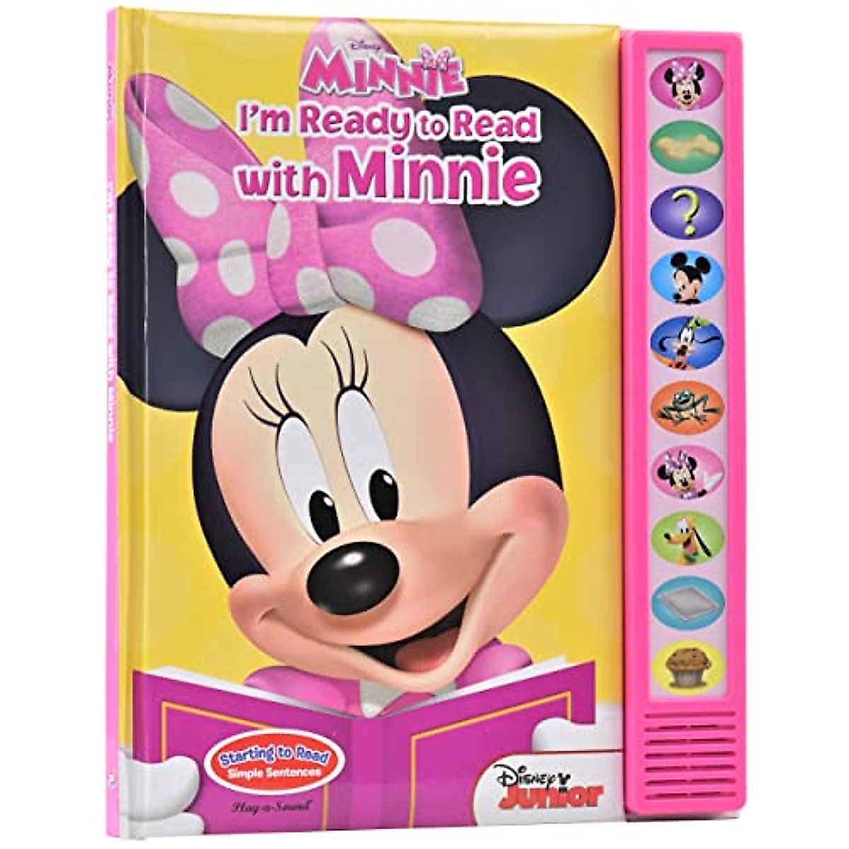 Disney Minnie Mouse - I'm Ready to Read with Minnie Sound Book - PI Kids