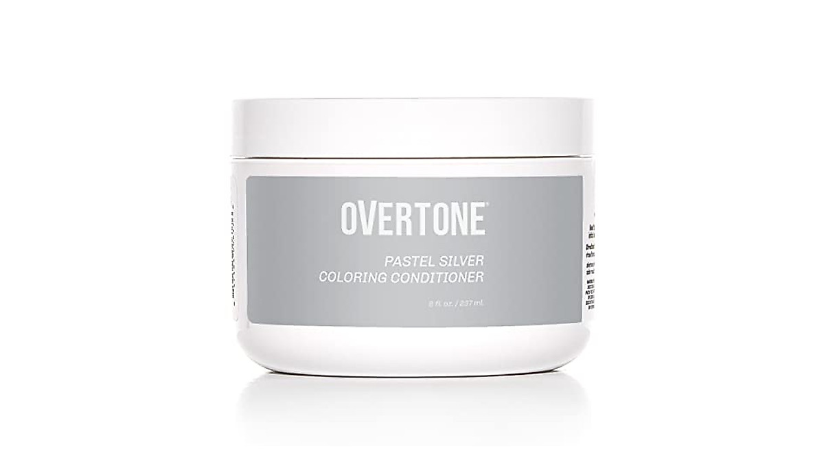 oVertone Pastel Silver: Semi-Permanent Color Depositing Conditioner