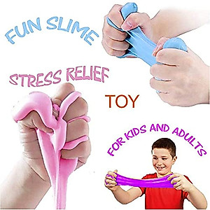 15 Pack Butter Slime Kit, with Mint Slime, Watermelon Coffee Lemon Rainbow and Cake Super Soft & Non-Sticky, Birthday Gifts for Girls Boys