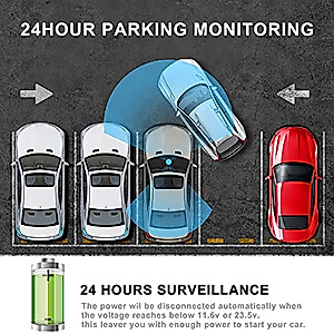 Dash Cam Hardwire Kit Mini USB Bangjia 12V-24V to 5V/2A Car Dash Camera Charger Power Cord（11.5ft