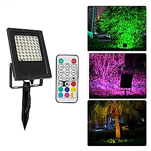 PBOHUZ Garden Light-Solar Powered LED Ground Light Outdoor Lawn Lamp for Home Garden Courtyard Outdoor