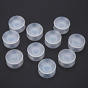 10pcs Double Sided Suction Cup, Transparent Silicone Gel Glass Fish Tank Aquarium Suction Cup Double Sided Suction Cups