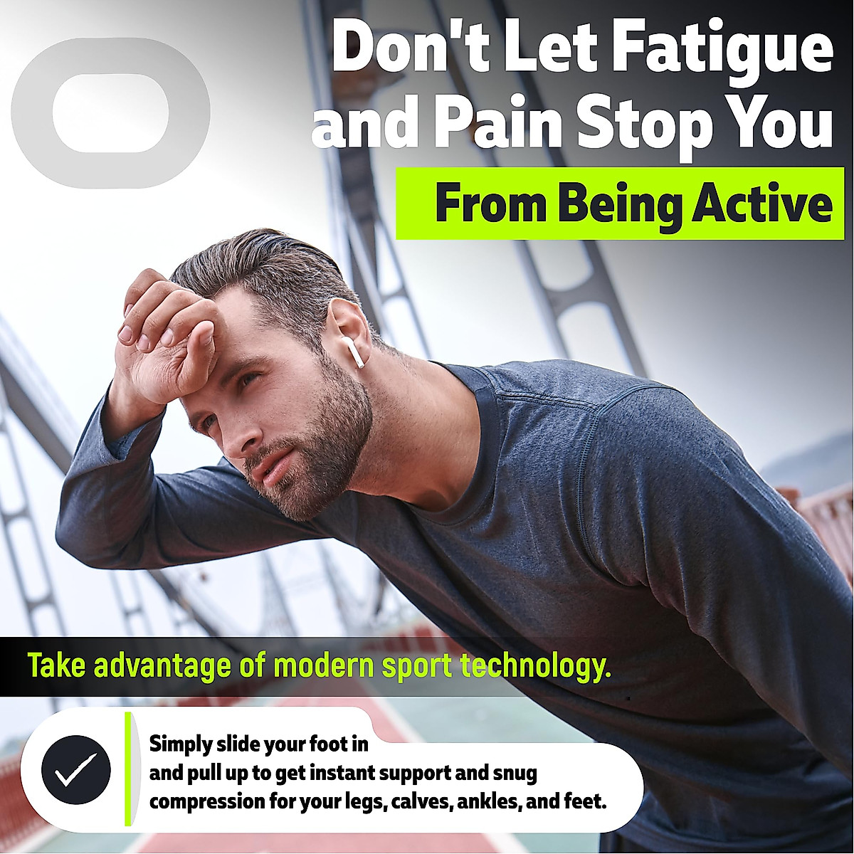 Crucial Compression Socks for Men & Women (20-30mmHg) - Best Graduated Stockings for Running, Athletic, Travel, Pregnancy, Maternity, Nurses, Medical, Shin Splints, Support, Circulation & Recovery