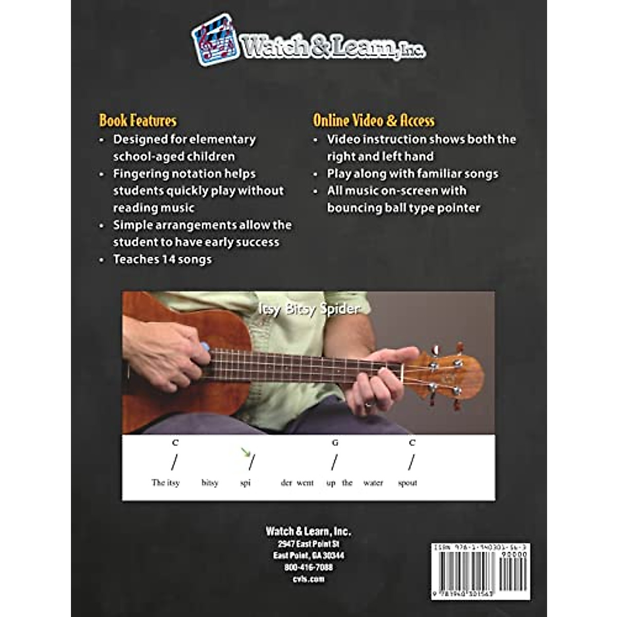 Beginner Ukulele Lessons for Kids Book: with Online Video and Audio Access