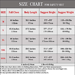 Black Safety Vest Reflective With Pocket And Zipper Construction Vest With Reflective Stripes Hi Vis Workwear(Black, M)