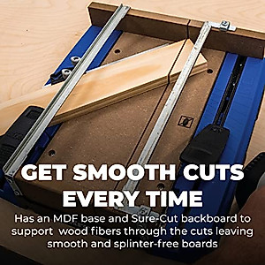 Kreg KMA4100 Crosscut Station - For Miter Saw Results - Variable Circular Saw Guide - Portable Crosscut Station - Carpentry Tools & Accessories