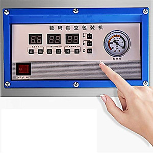 Chamber Vacuum Sealer, 1.8L 360W Kitchen Food Chamber Vacuum Sealer Stainless Steel Bag Sealer Food Chamber Tabletop Vacuum Sealer Machine, for Vacuum Sealing of Various Heat Sealing Vacuum Bags