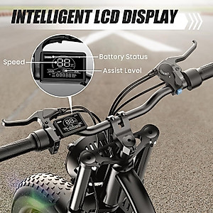 1200W Electric Bike for Adults 30Mph, 20" x 4.0 Fat Tire Electric Mountain Bike, Ebike Removable 48V/15AH Battery, E Bike Full Suspension Shimano 7 Speed Electric Bicycle for Snow Beach Mountain