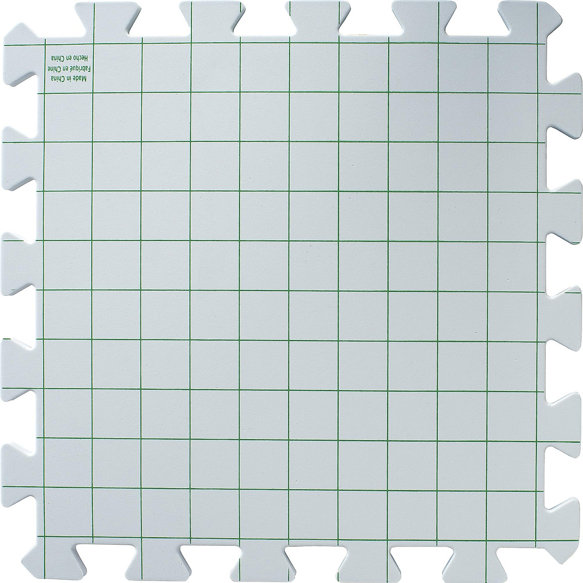 Boye Interlocking Needlepoint, Knitting, and Crochet Blocking Boards, 12'' W x 12'' L, 4pc, Black